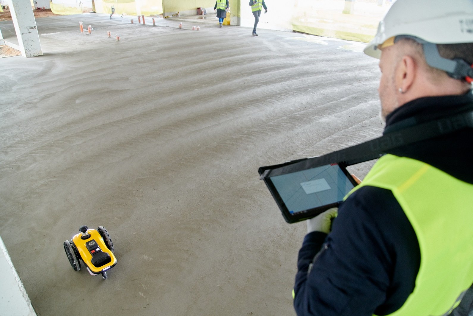 Hps Mobile Robot Printer Automates Layout At Construction Sites And